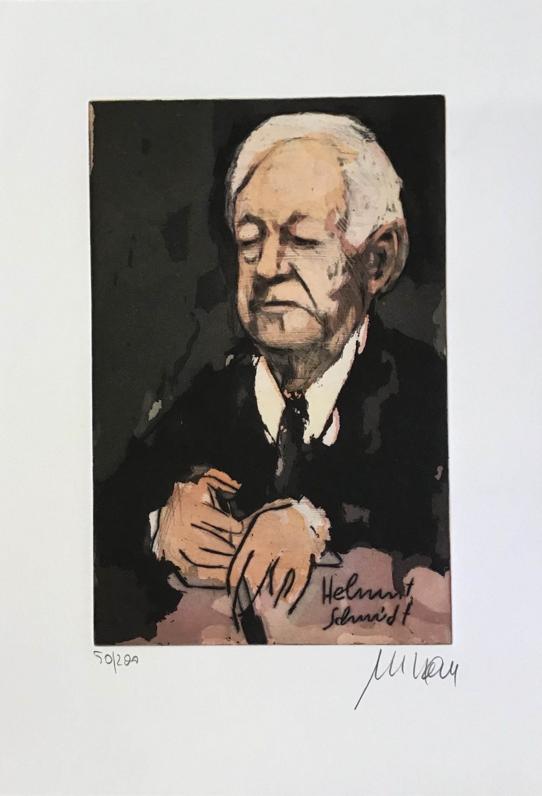 Helmut Schmidt - Kunstkontor Bamberg